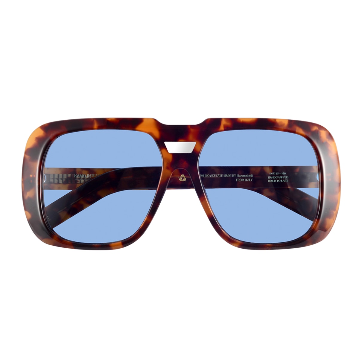 Elliott - Tortoise Amber/Light Blue – KAMO International