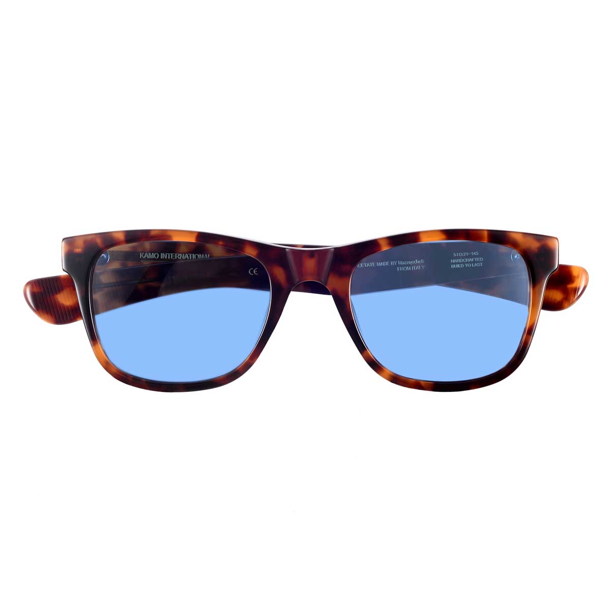 CLUB x KAMO Sunnies - Tortoise Amber - Light Blue Lens – KAMO International